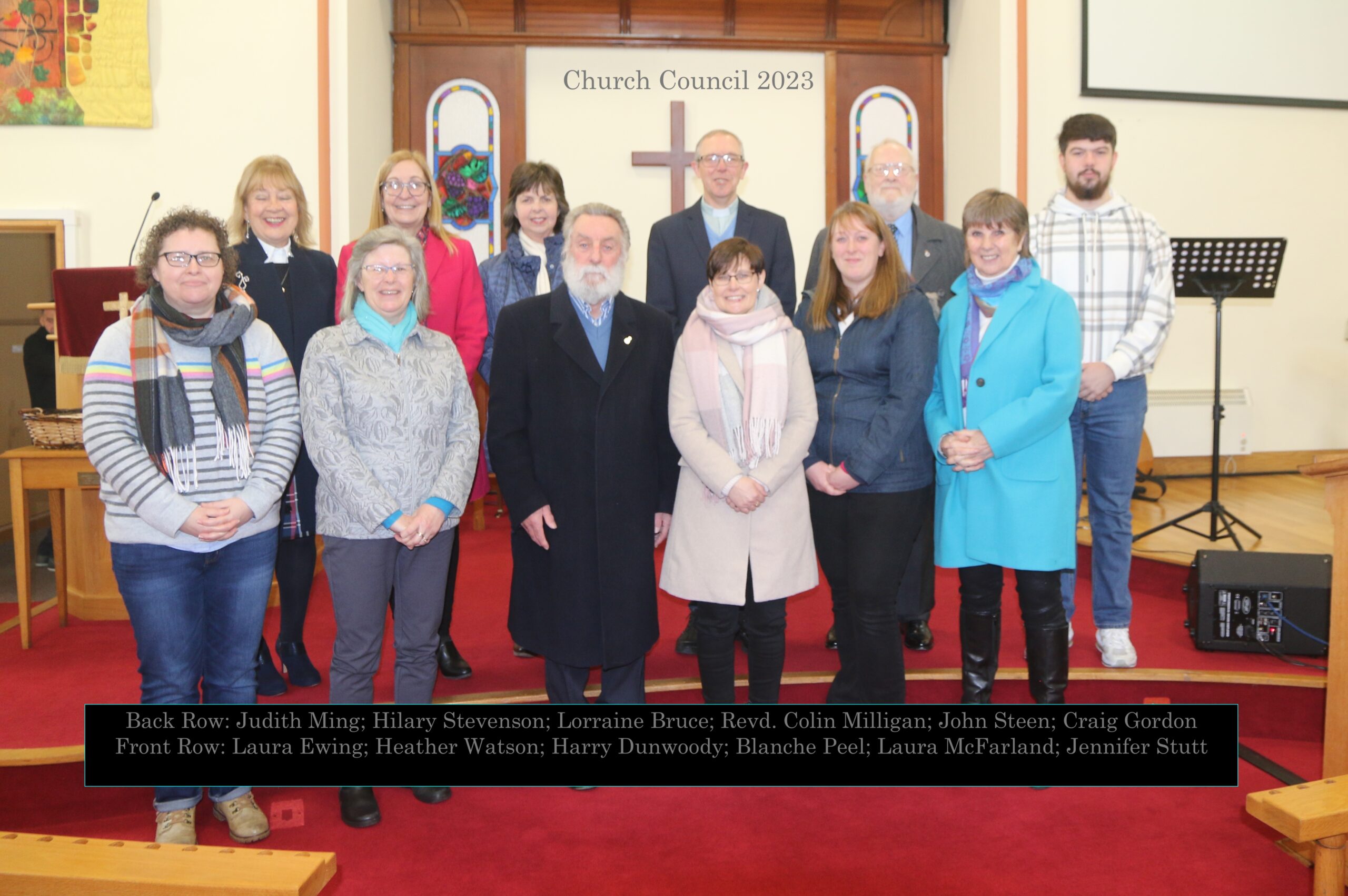 Church Council - 2023. - Regent Street Methodist Church, Newtownards